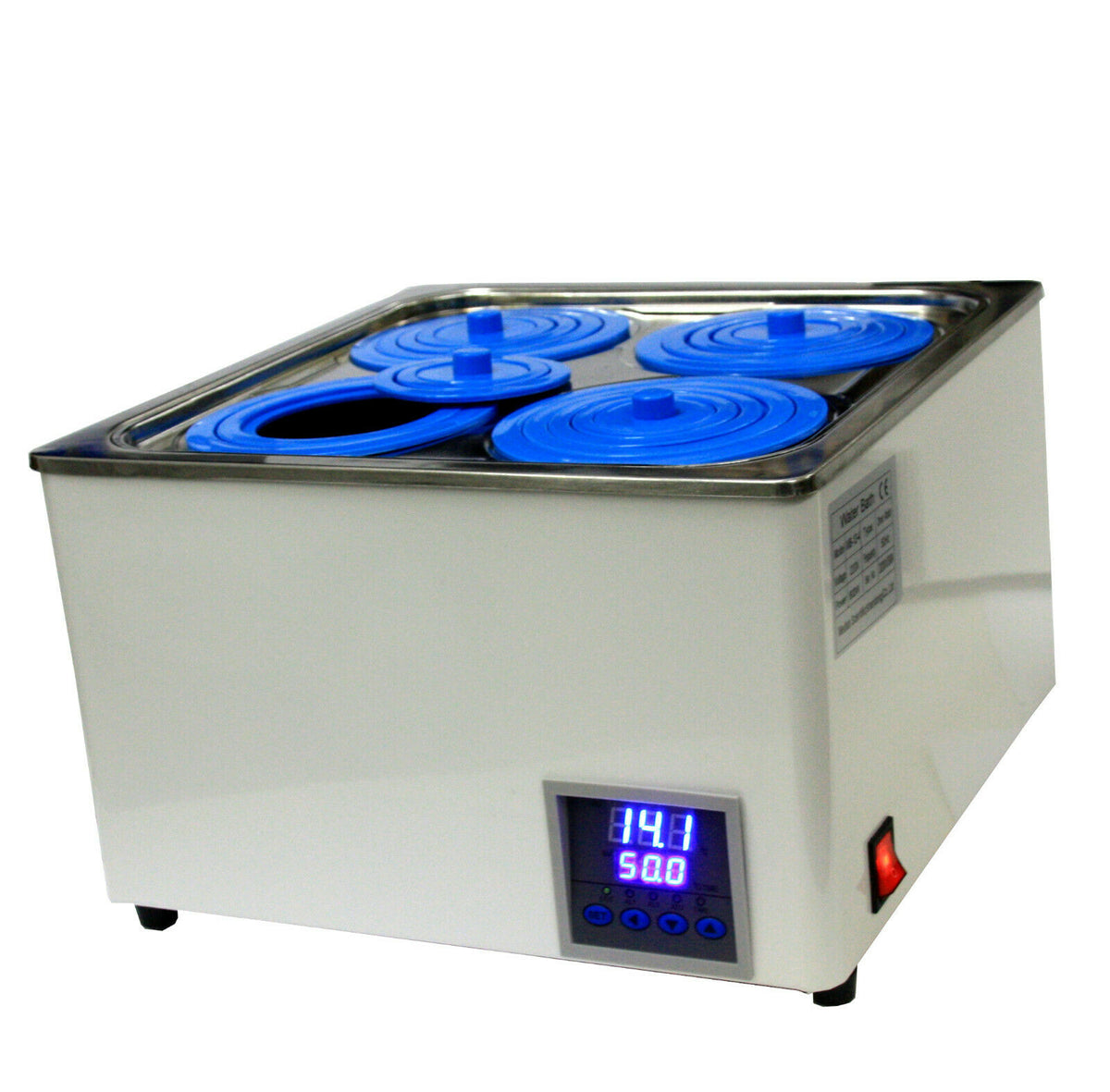 Wasserbad MedLab mit einstellbarem Deckeldurchmesser, 2 oder 4 Positio ...