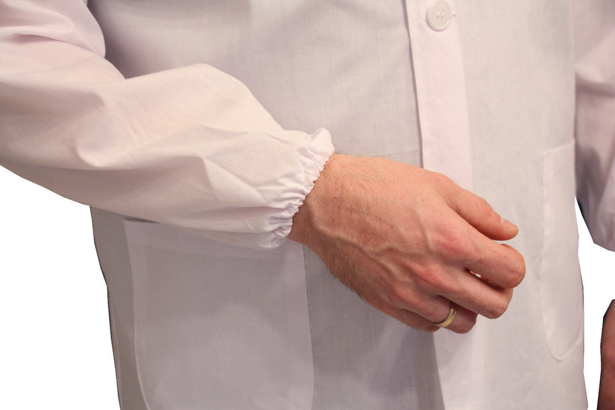 Laborkittel für Labor, Industrie, Medizin, weiß Mantel, Größe S-XL ...