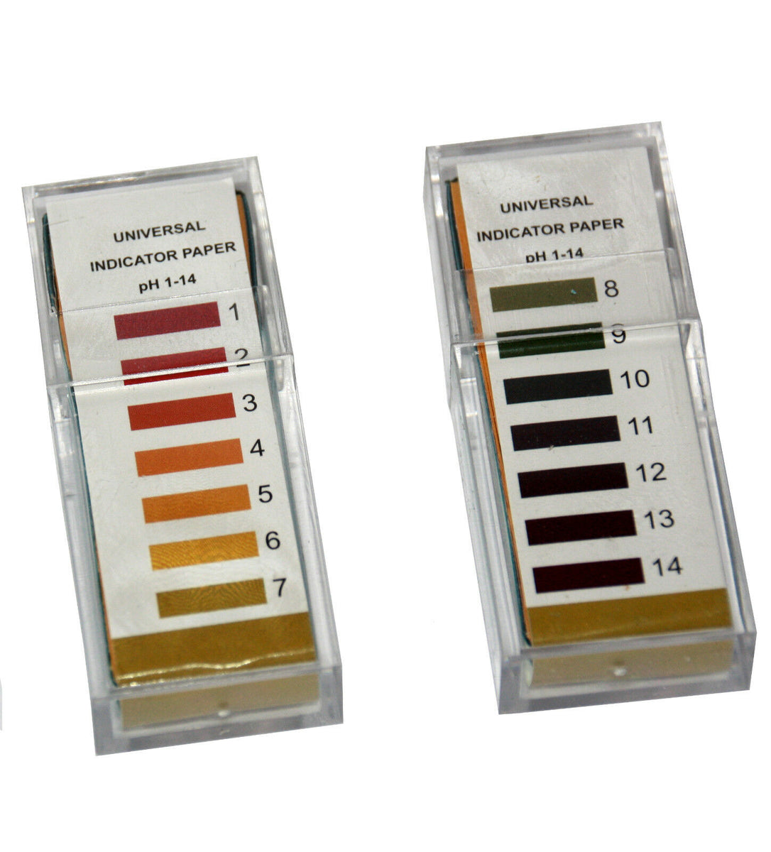 pH - Teststreifen 100 Streifen (5x20) in Kunststoffbox pH 1-14 univers ...